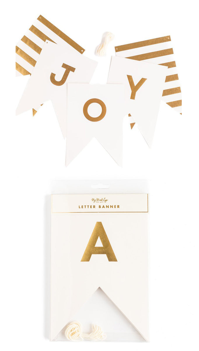 Fancy Letter Bunting Flag Banner | Host the perfect Bridal Shower ...